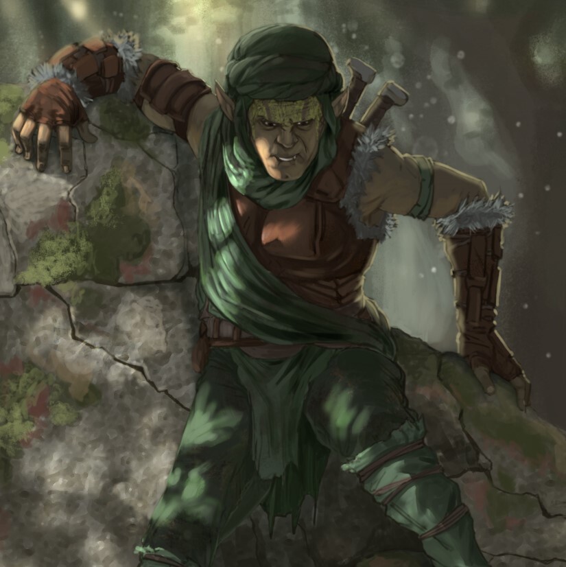 ArtStation - Elves Battle Damage