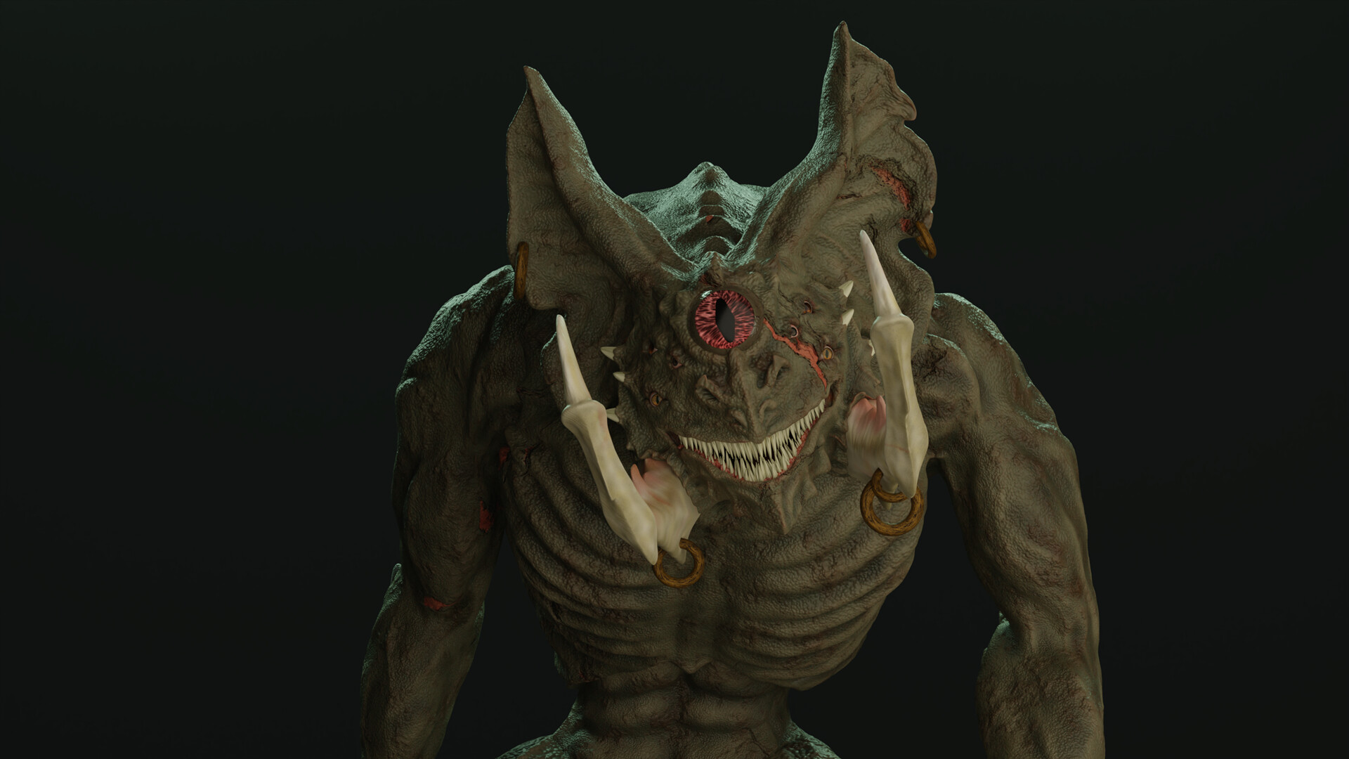 ArtStation - The beast in chains