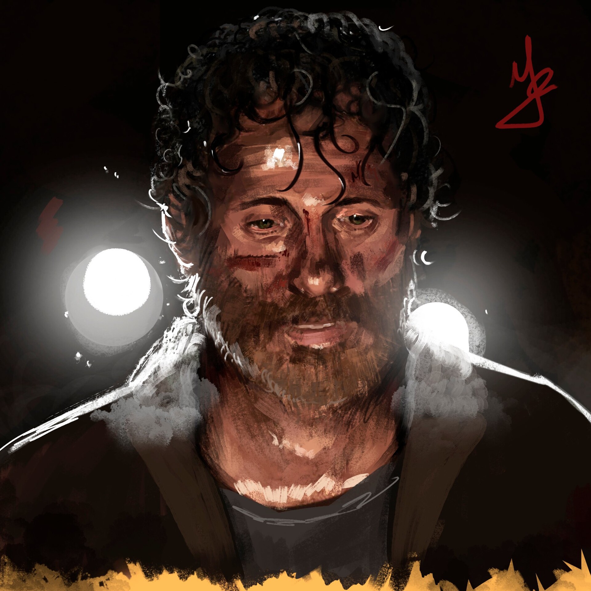ArtStation - Rick Grimes