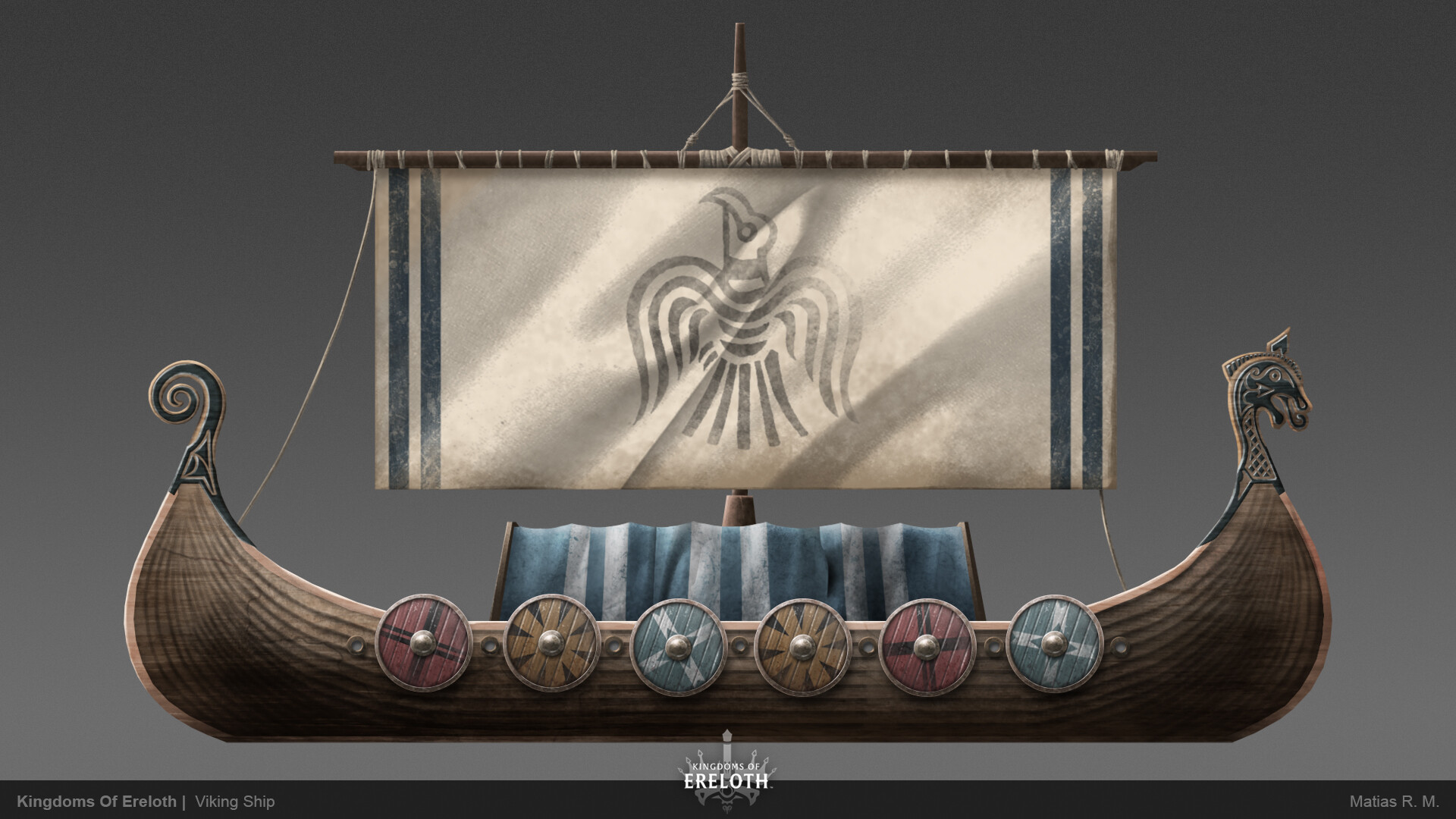 ArtStation - Viking Medium Ship - Concept Art