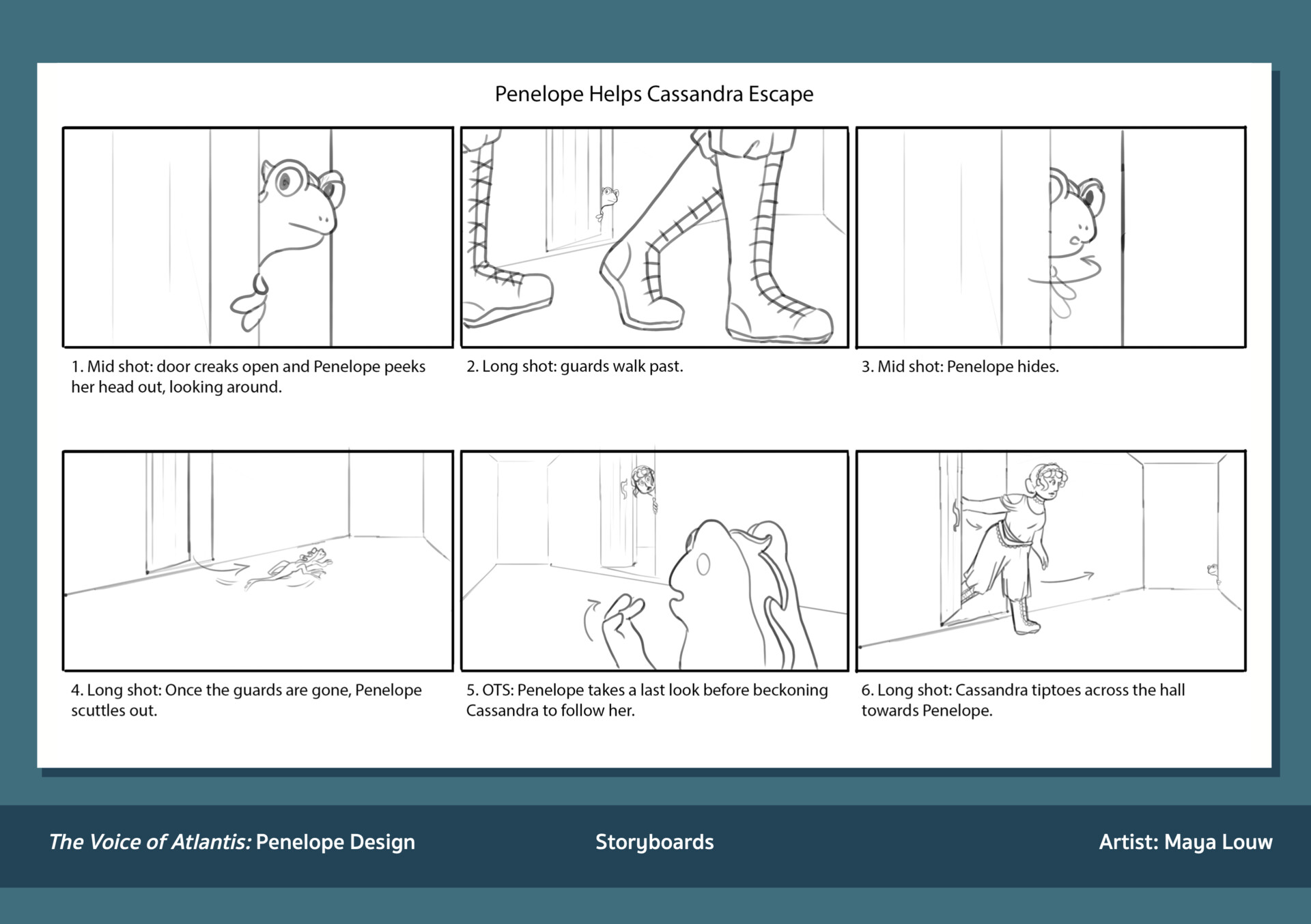 Maya Louw - The Voice of Atlantis: Penelope