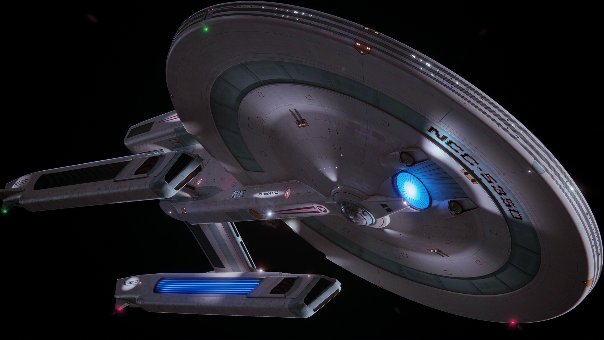 ArtStation - USS Krakatoa (NCC-5350)
