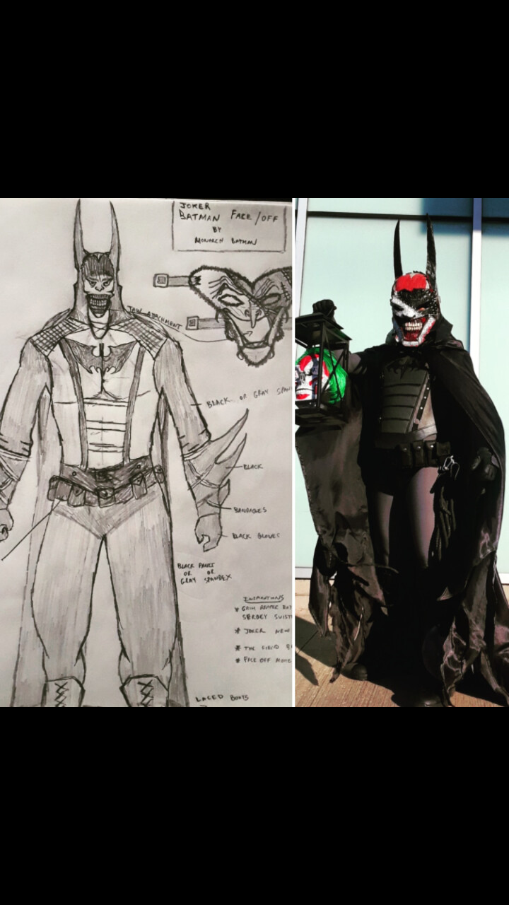 ArtStation - Monarch Batman Face/Off