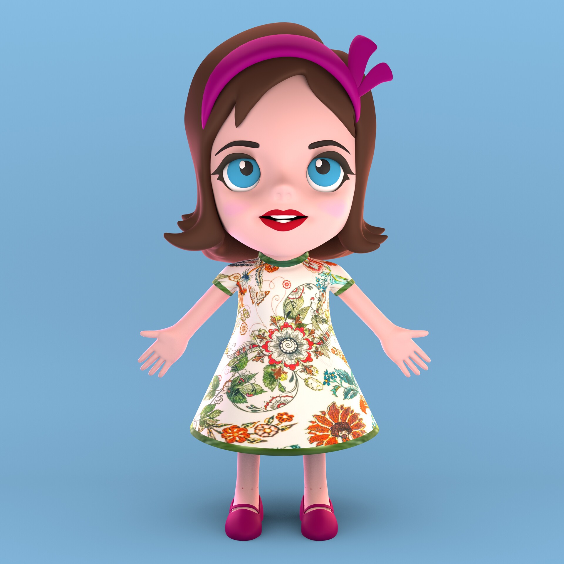 ArtStation - 3D Cartoon Character