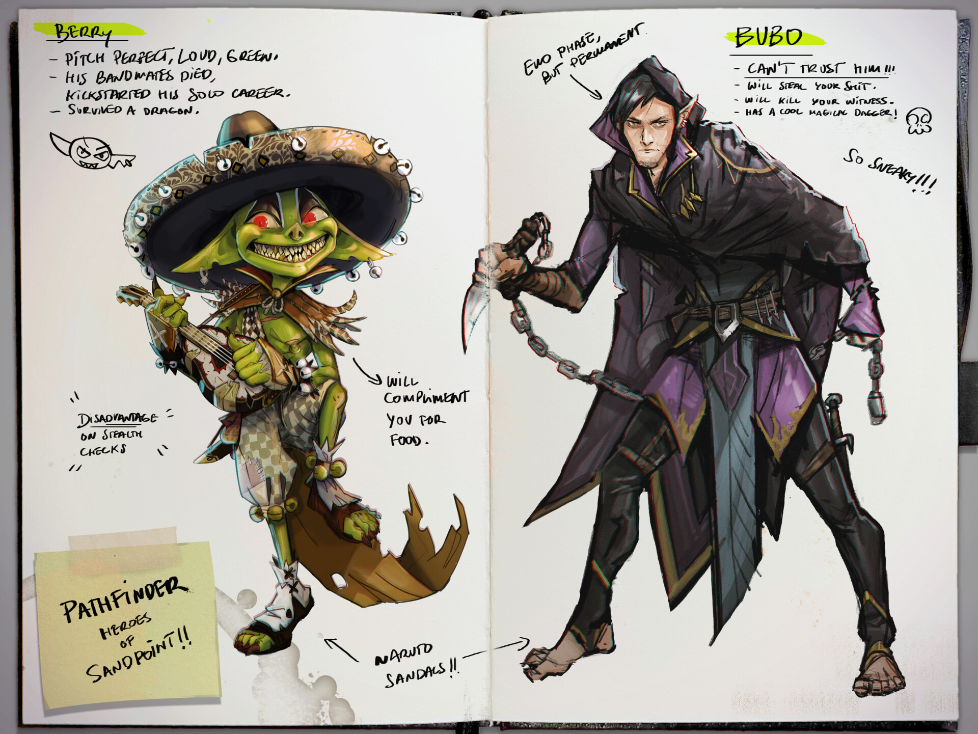 J.Daniel Gil - DnD Original Characters!