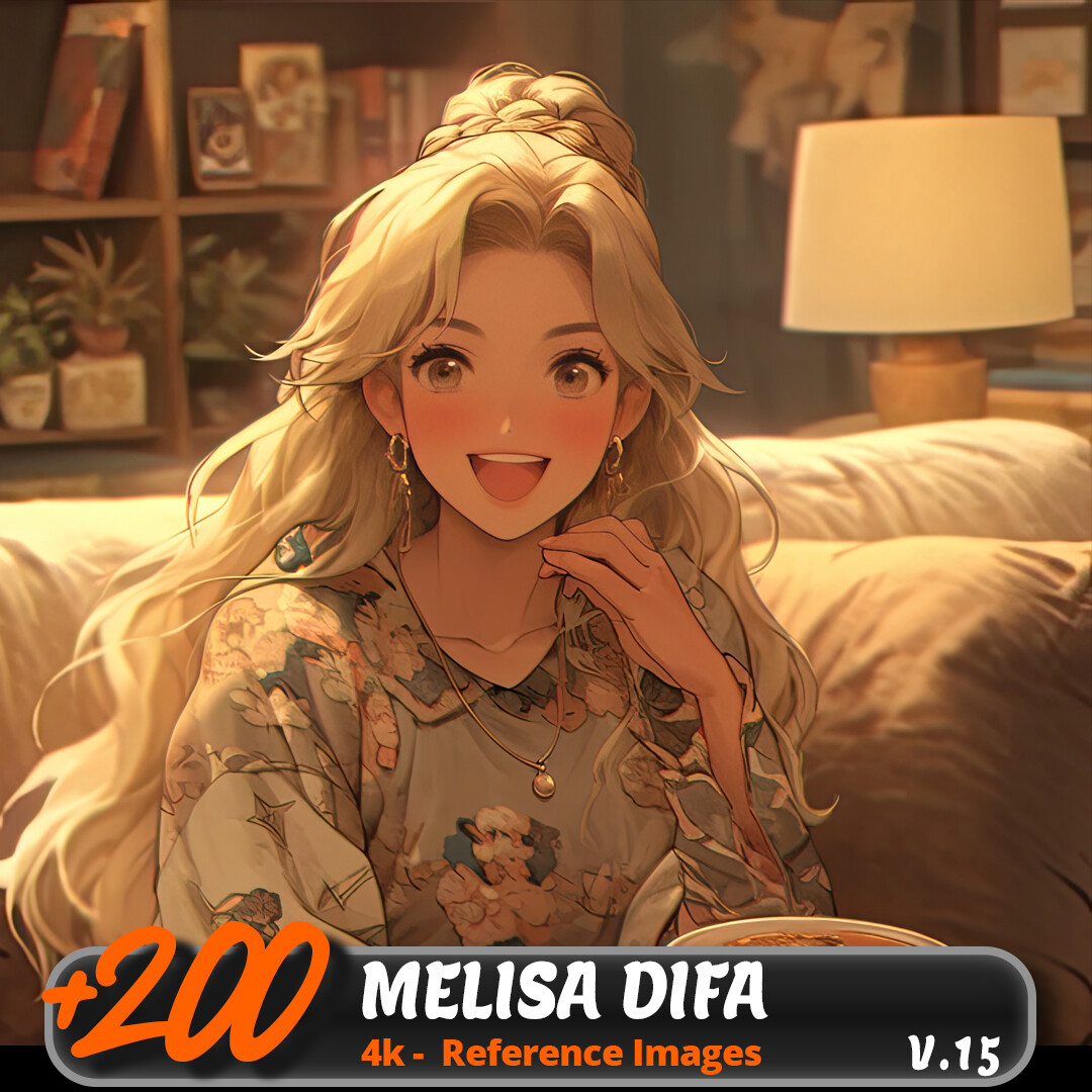 ArtStation - MELISA DIFA VOL. 15/ 4K/ Reference Image