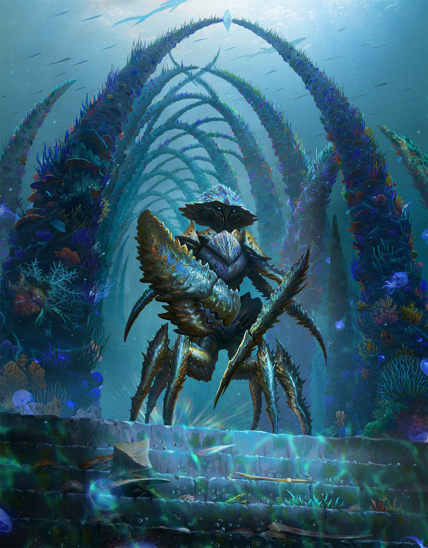 ArtStation - Lurker Crown Guard