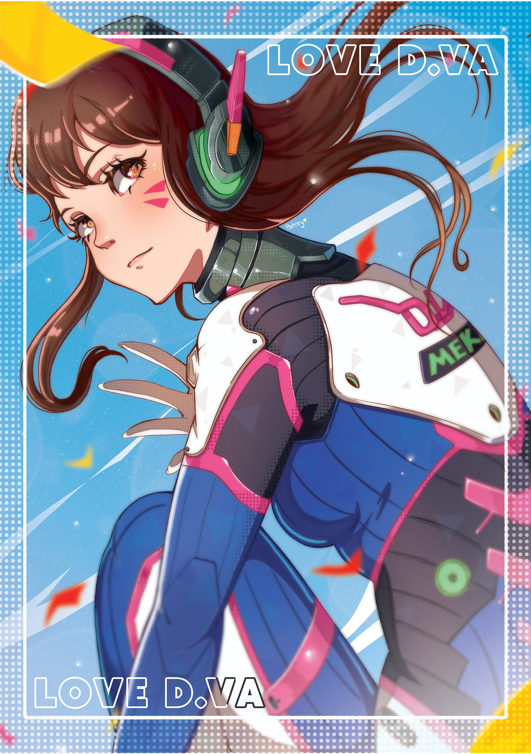 ArtStation - Love D.va ;)
