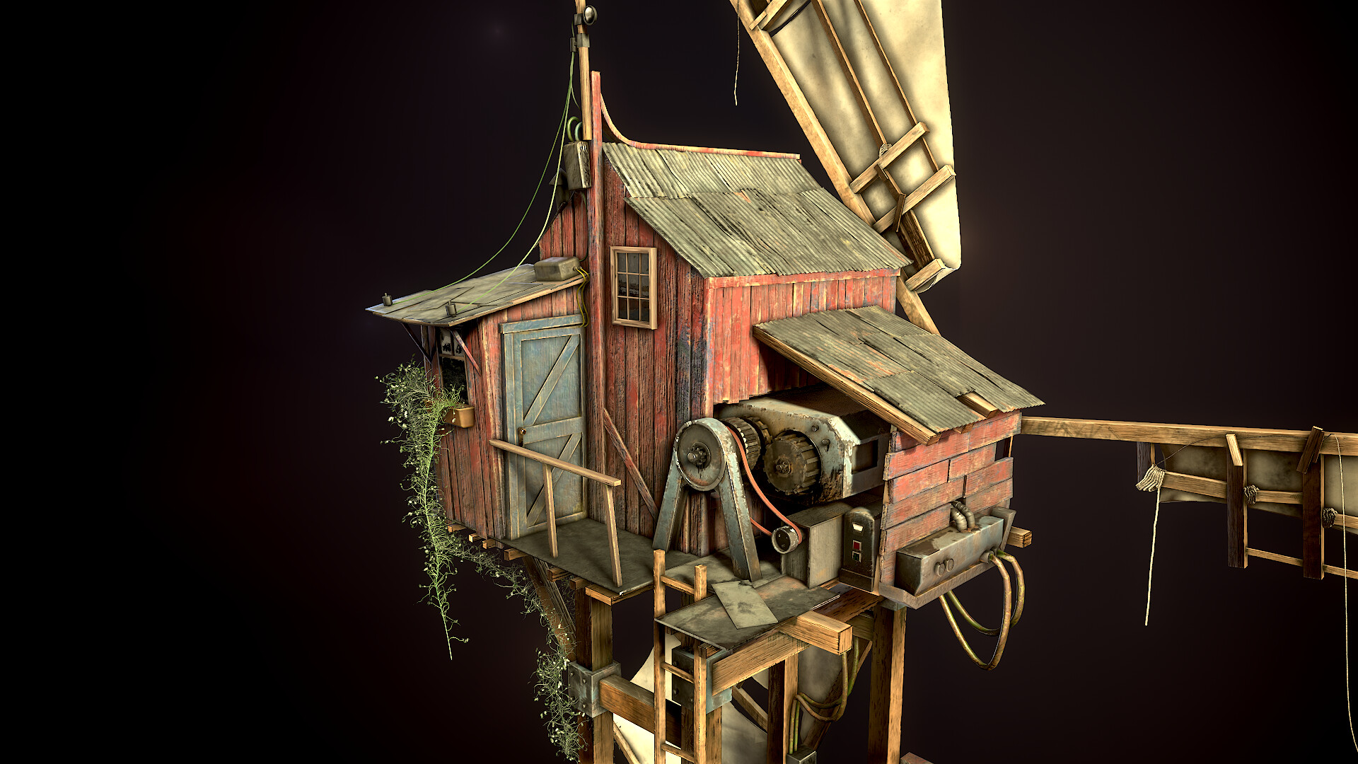 ArtStation - Wind farm