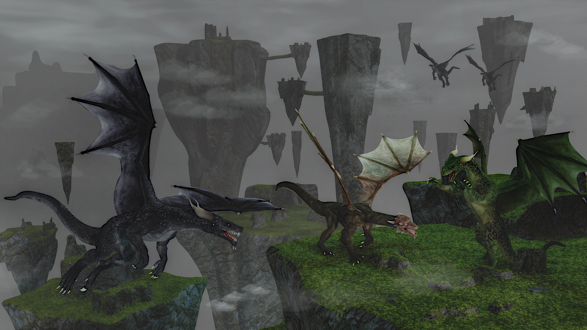 ArtStation - World of Dragons