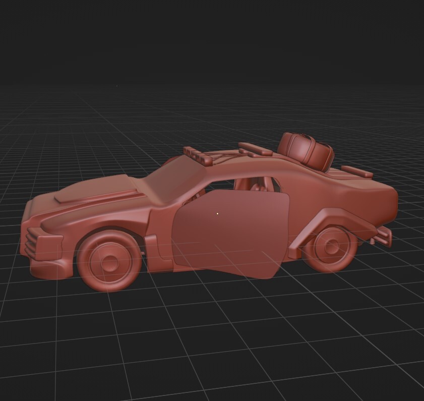 ArtStation - Detailed Car 3D Model