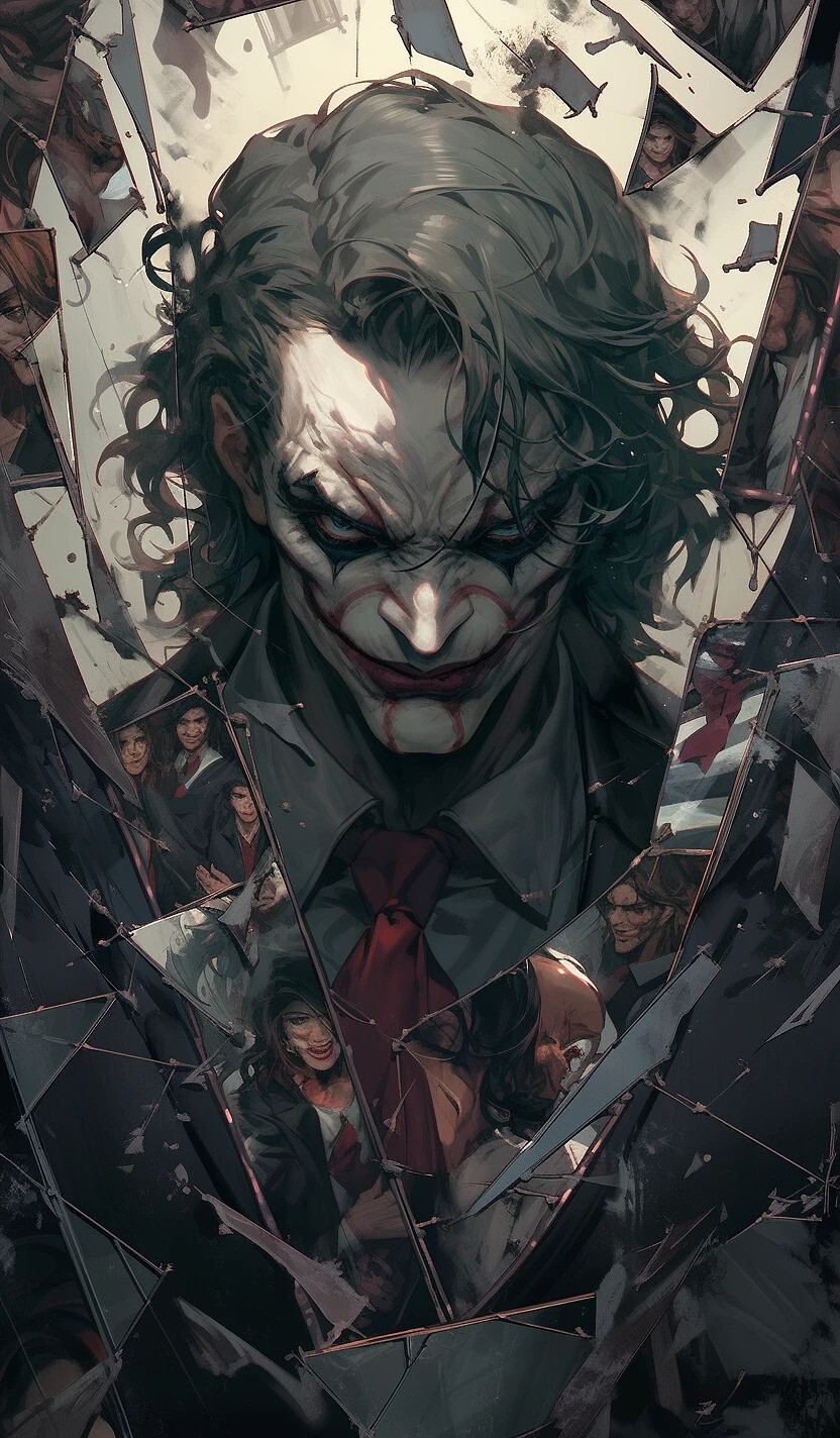 ArtStation - The Joker Broken Mirror