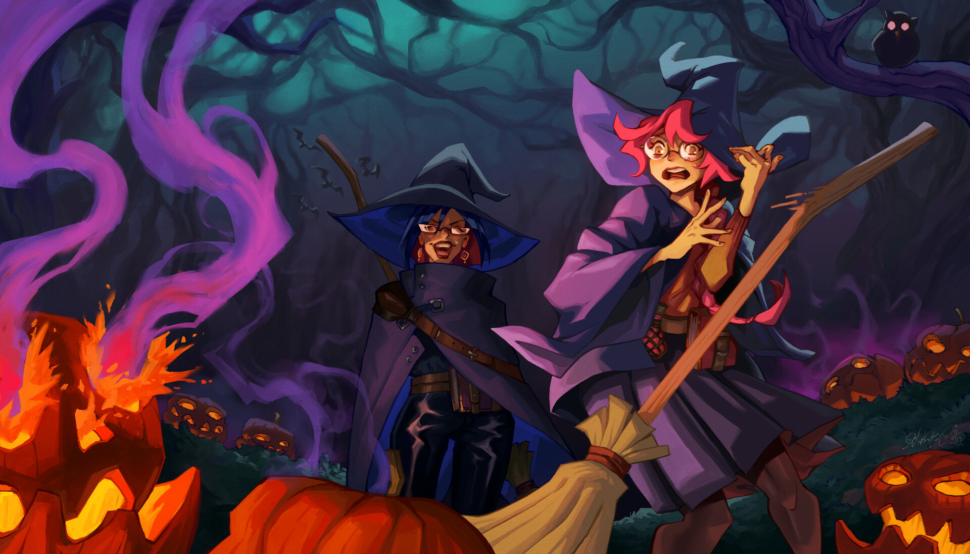 ArtStation - Pumpkin Field