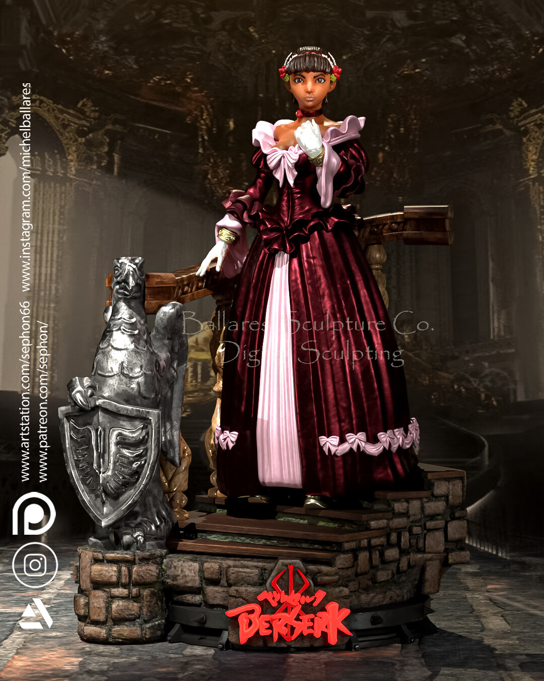 ArtStation - CASCA (BERSERK) BY CREATIVE GEEK MB