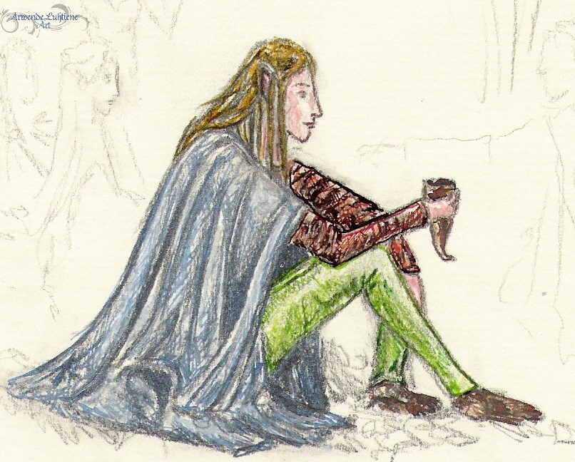 ArwendeLuhtiene - Tolkien sketchdump (VI)