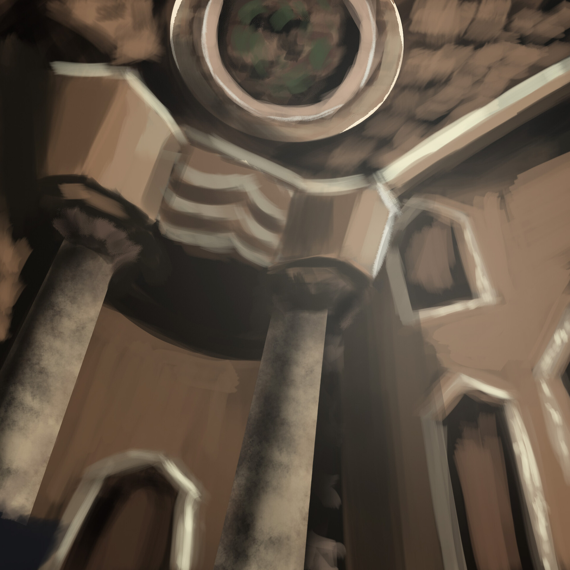 ArtStation - Architectural Concept Sketch