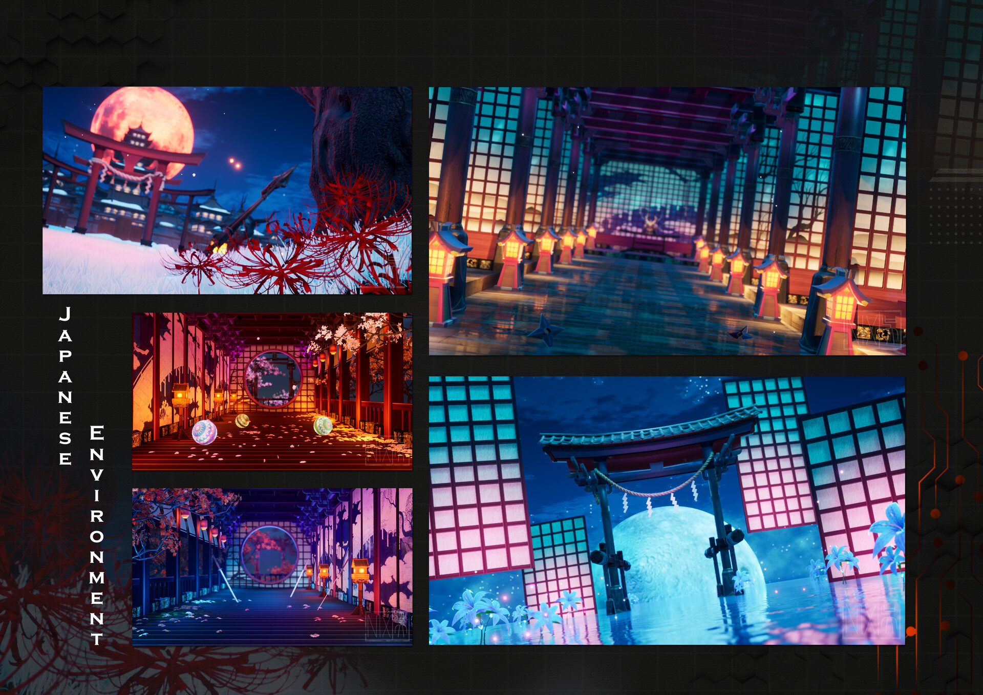 ArtStation - Japanese Environment