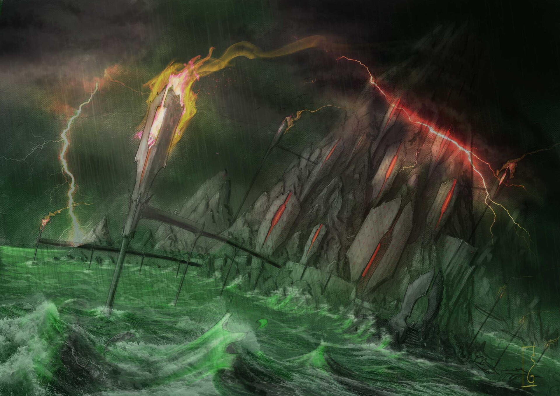 ArtStation - Dark citadel