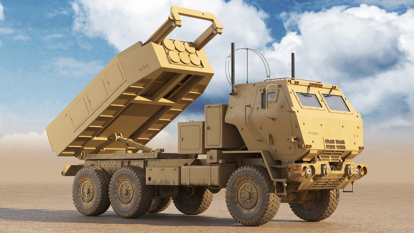 Stubborn 3D - M142 HIMARS Stubborn 3D - M142 HIMARS