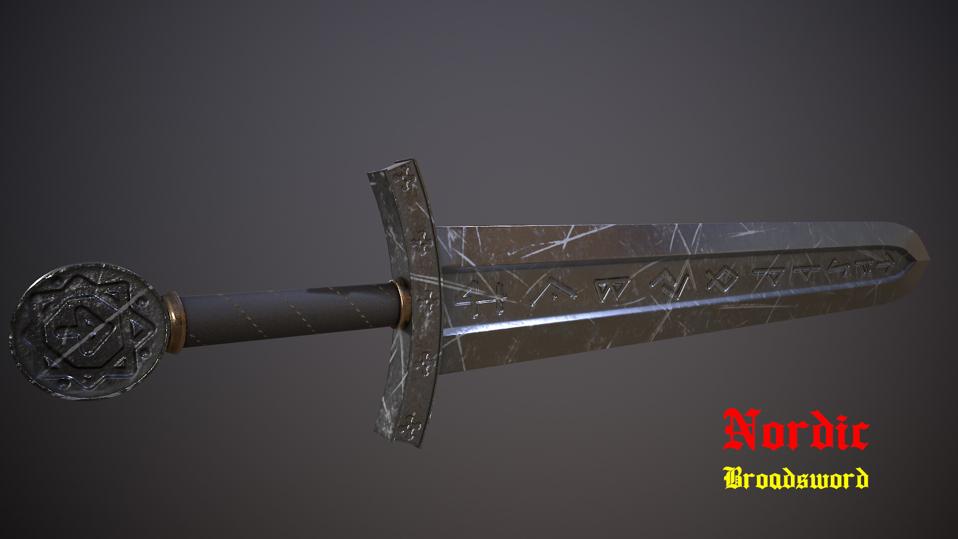 ArtStation - Exquisite Nordic BroadSword