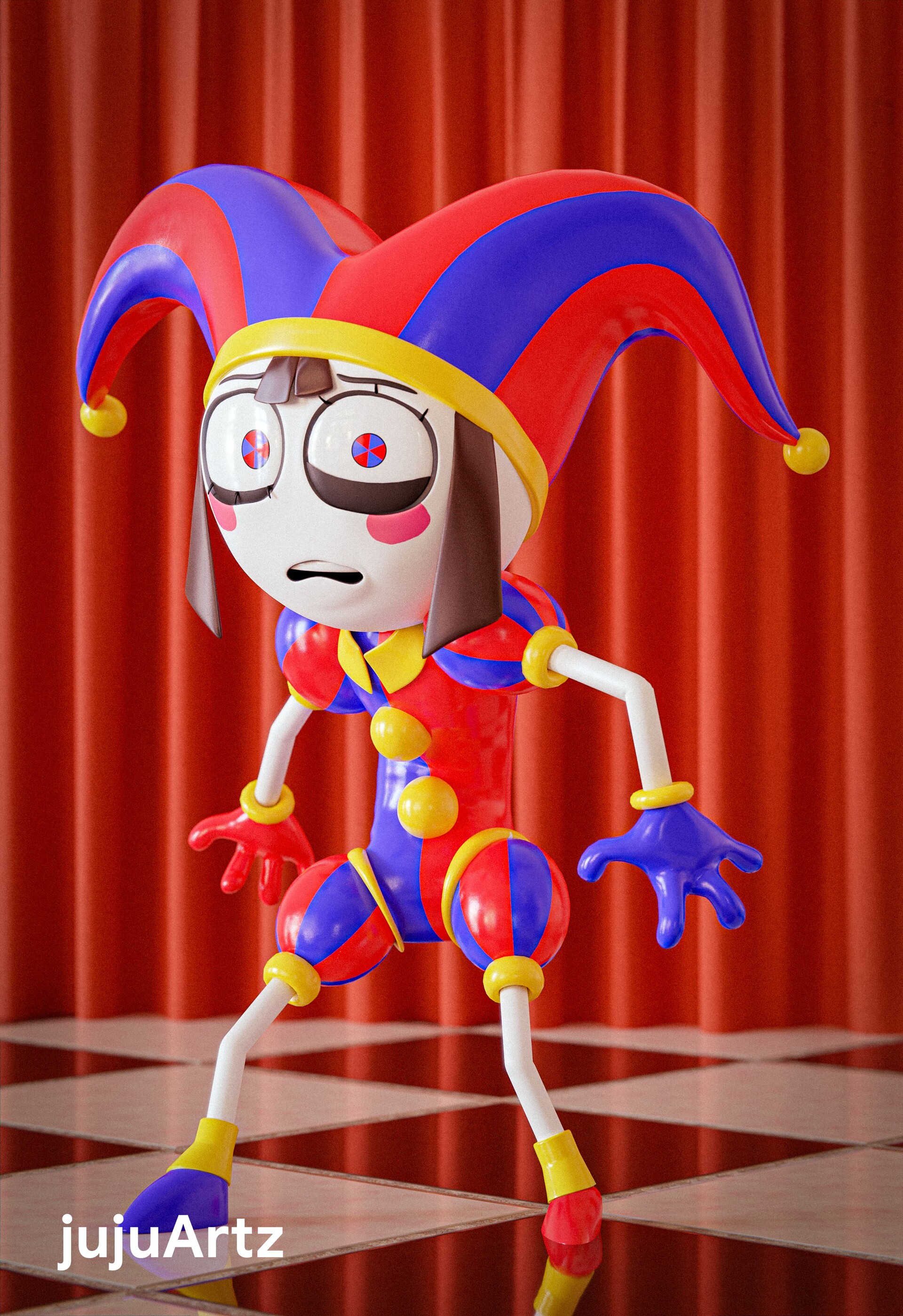 ArtStation - Pomni [The Amazing Digital Circus] Fan Art