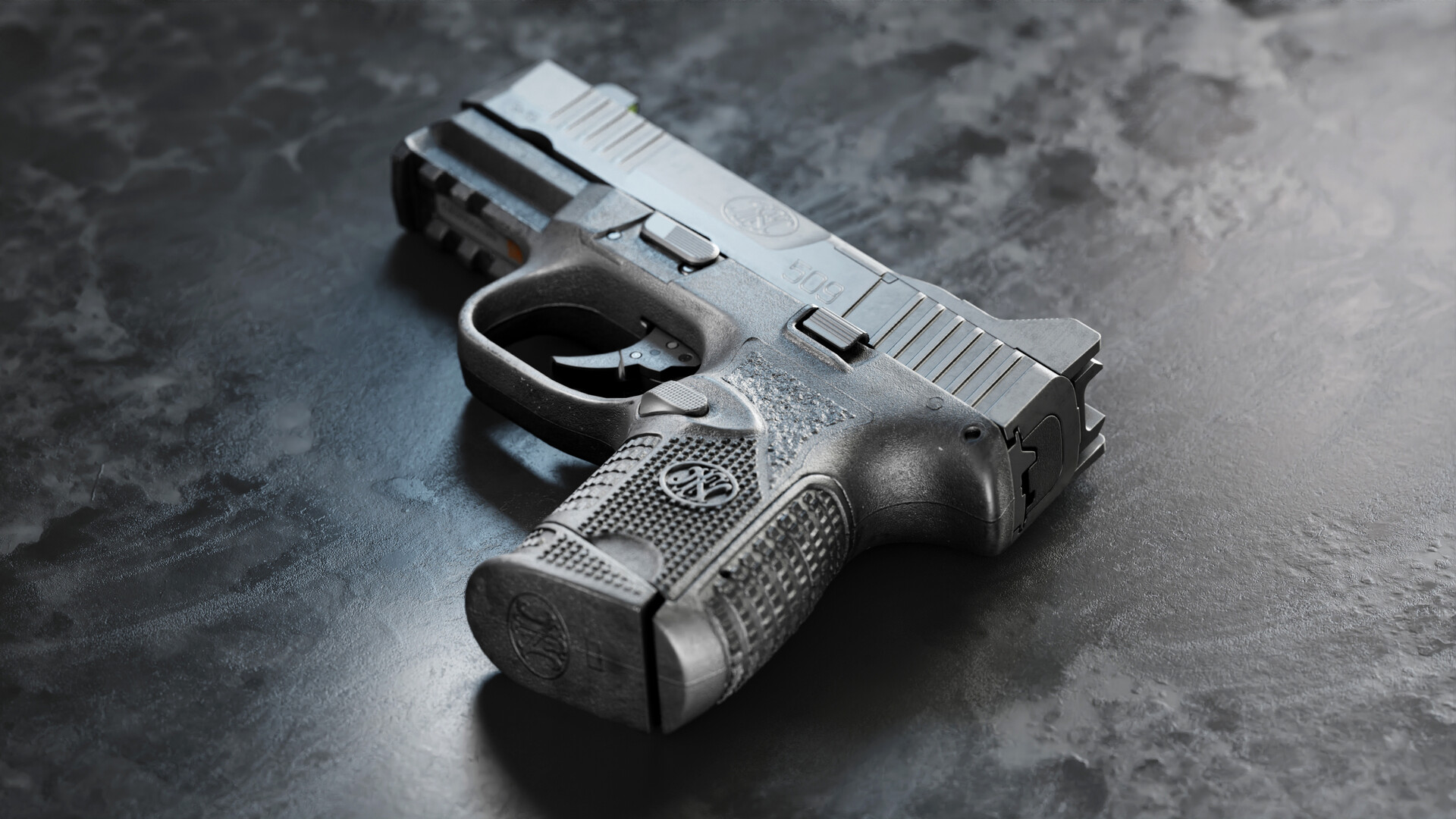 ArtStation - FN 509 Tactical