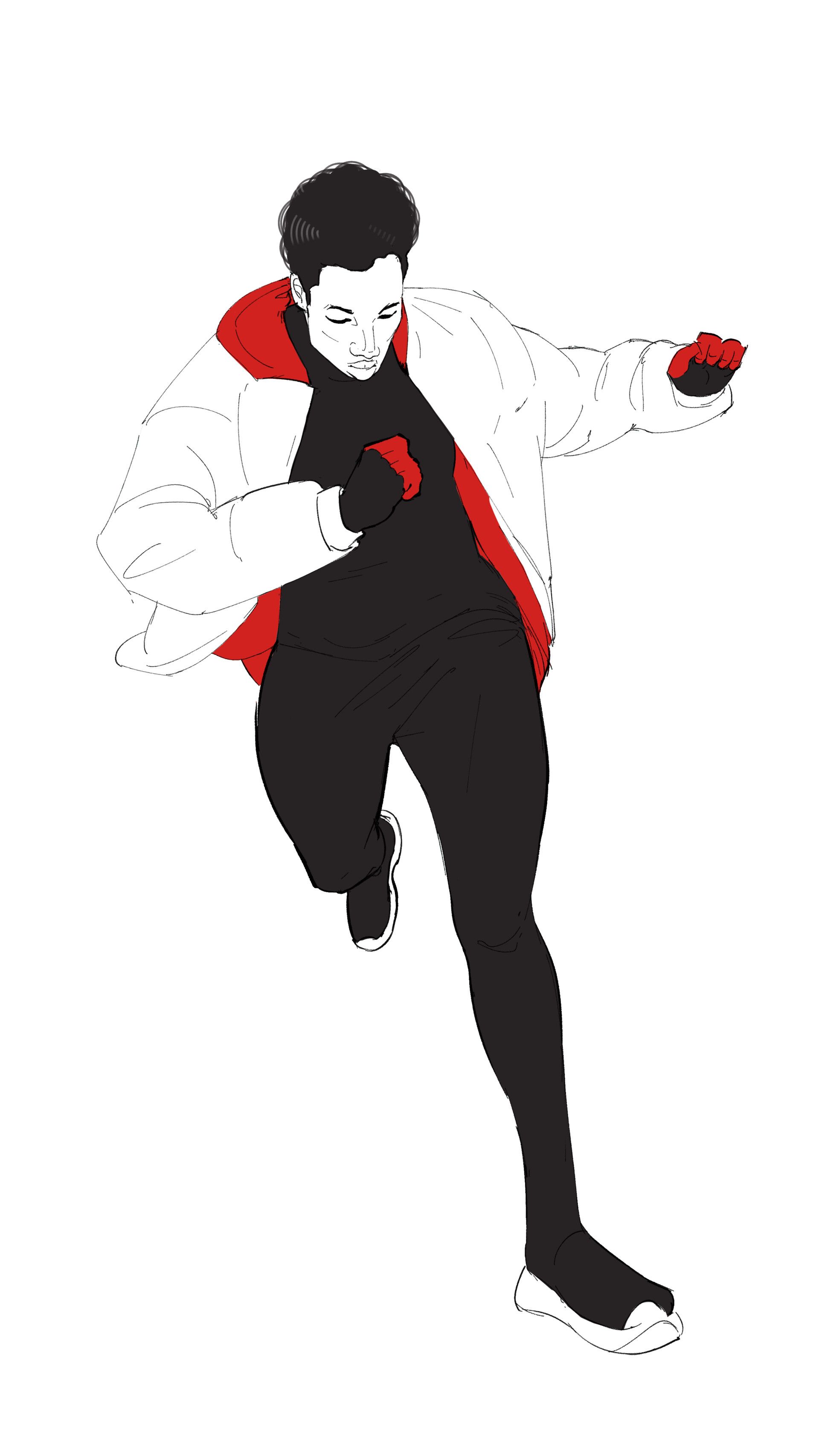 Samuel Simpson - Miles Morales Life Drawing