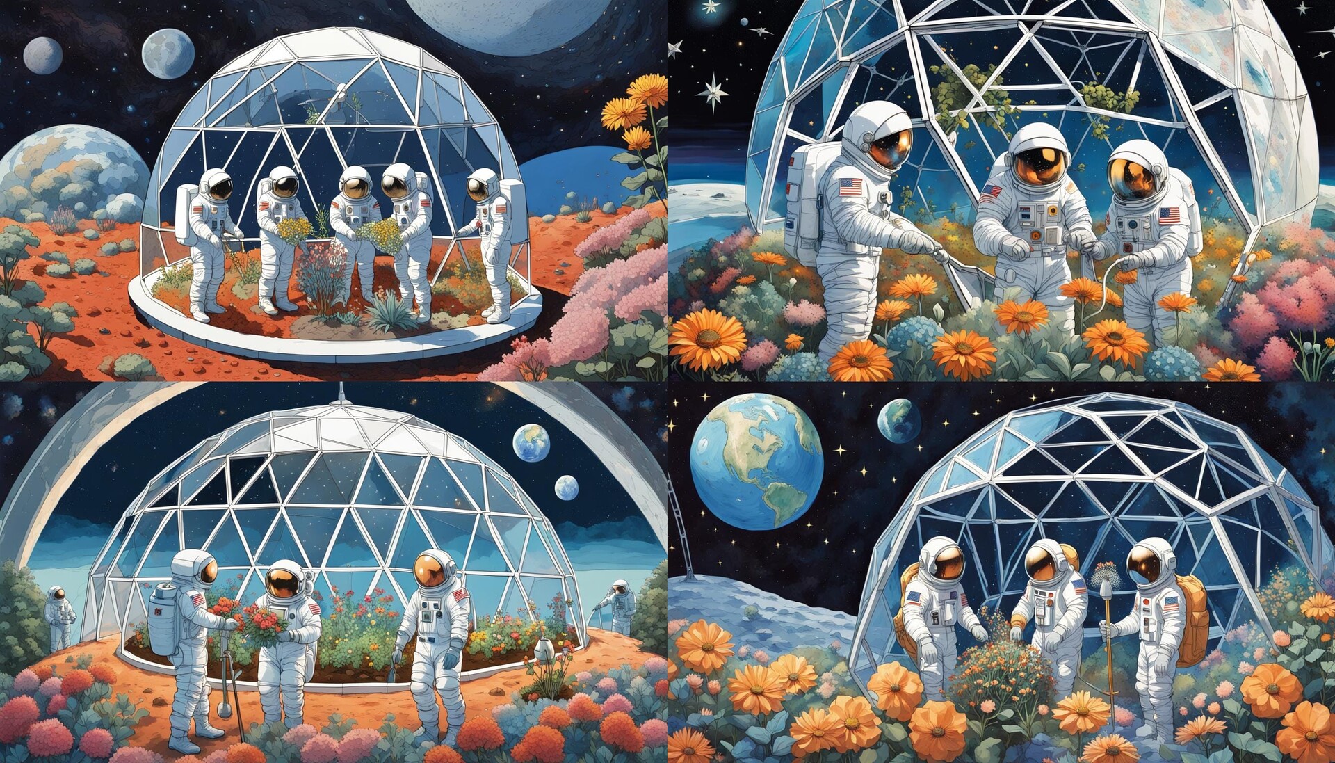 ArtStation - Terraforming The Moon