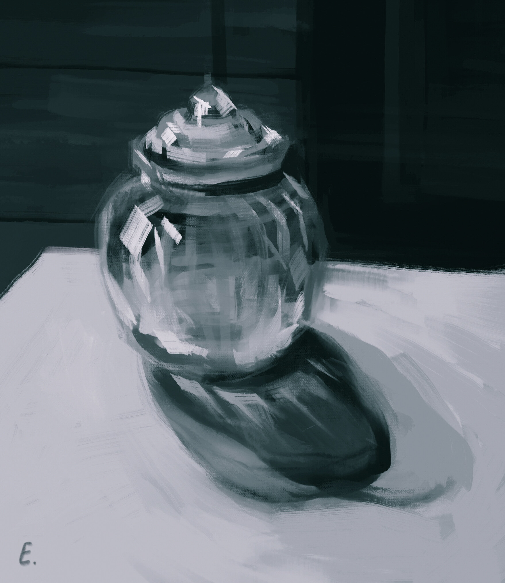 ArtStation - Sugar Bowl | Quick Drawing