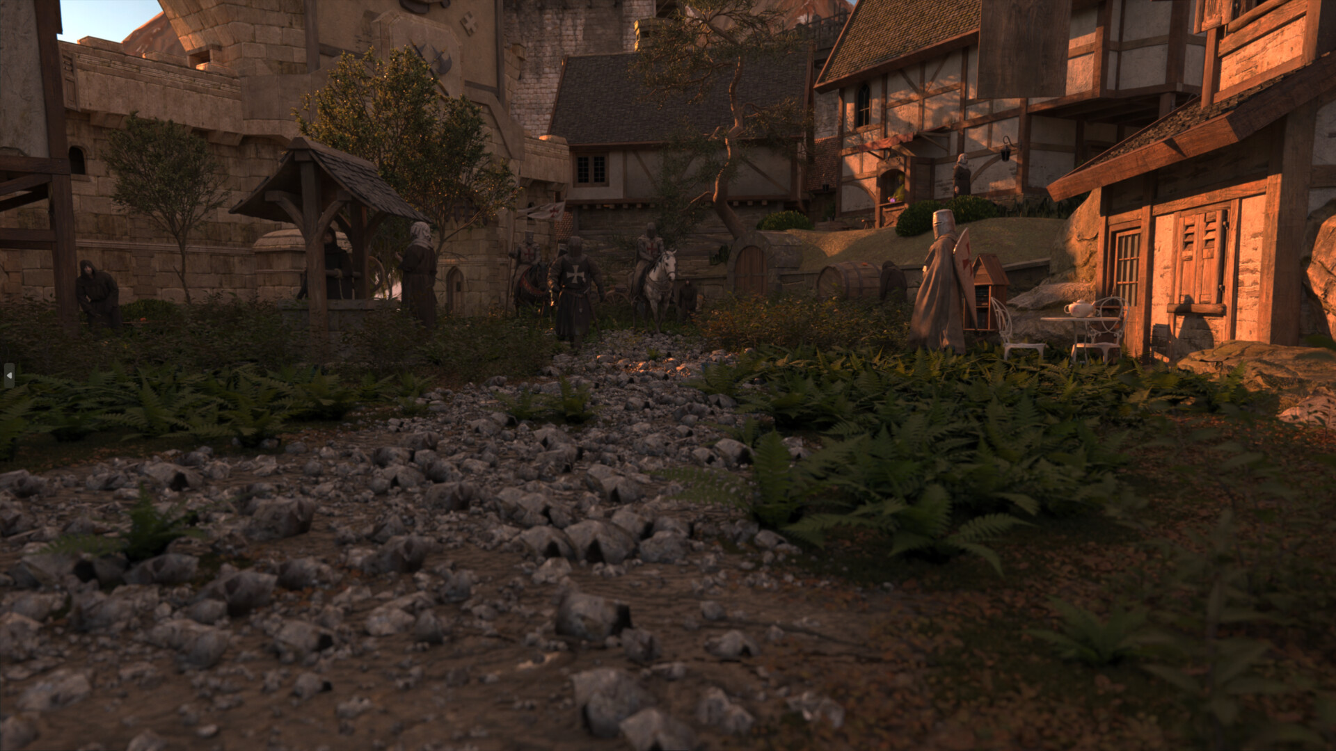 Ayden Smith - Medieval Village Sunset | Blender3D