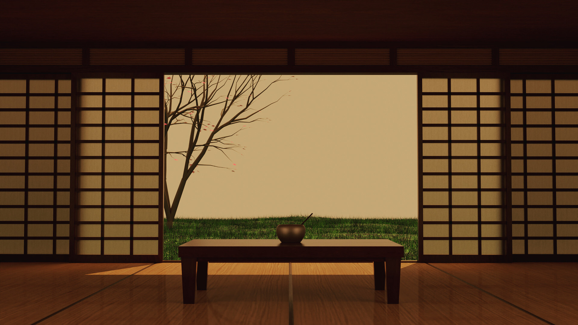 ArtStation - Traditional Japanese house