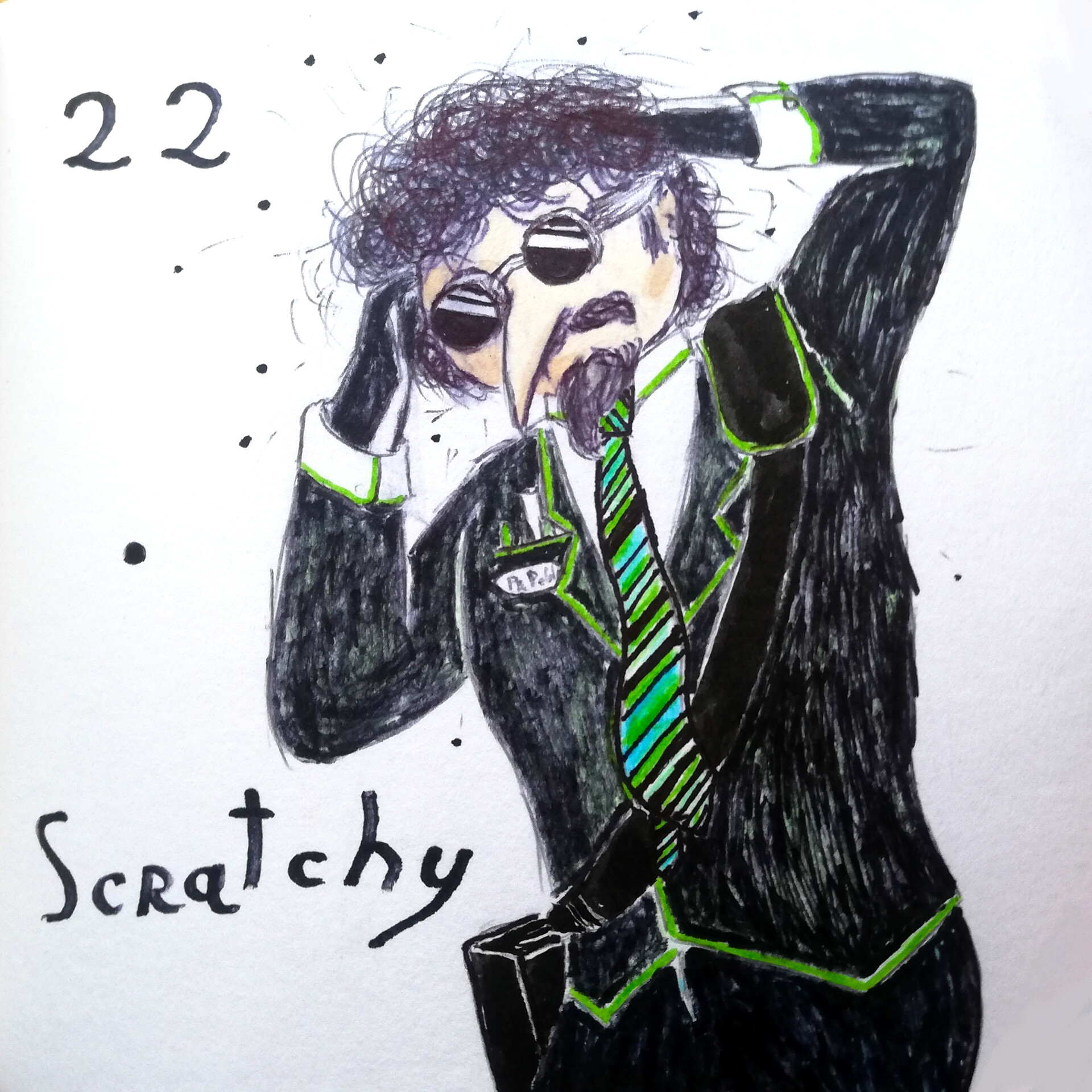 Pablo Luque Redondo - Inktober 2023 16-22