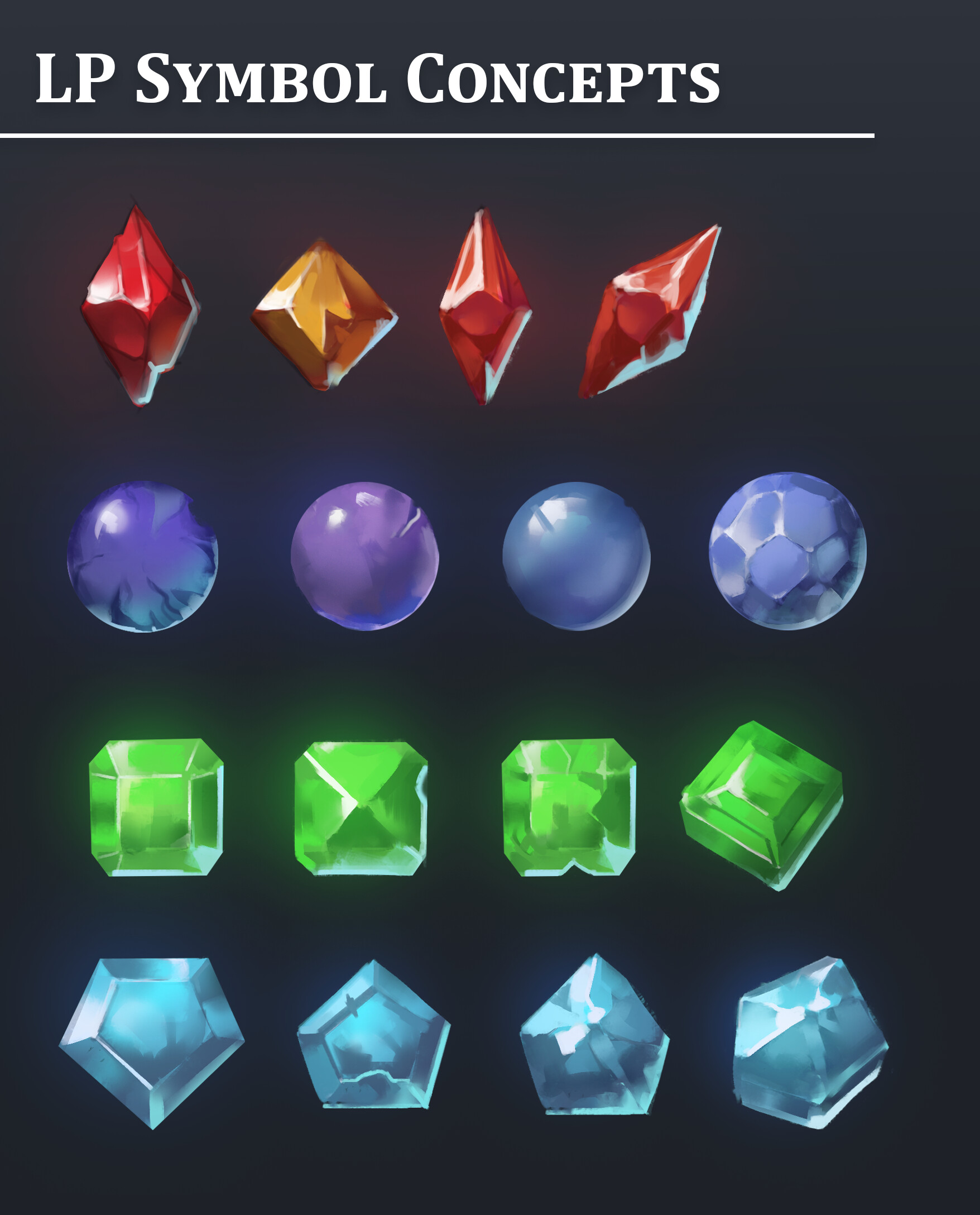 Richard Huszka - Slot Game Symbols