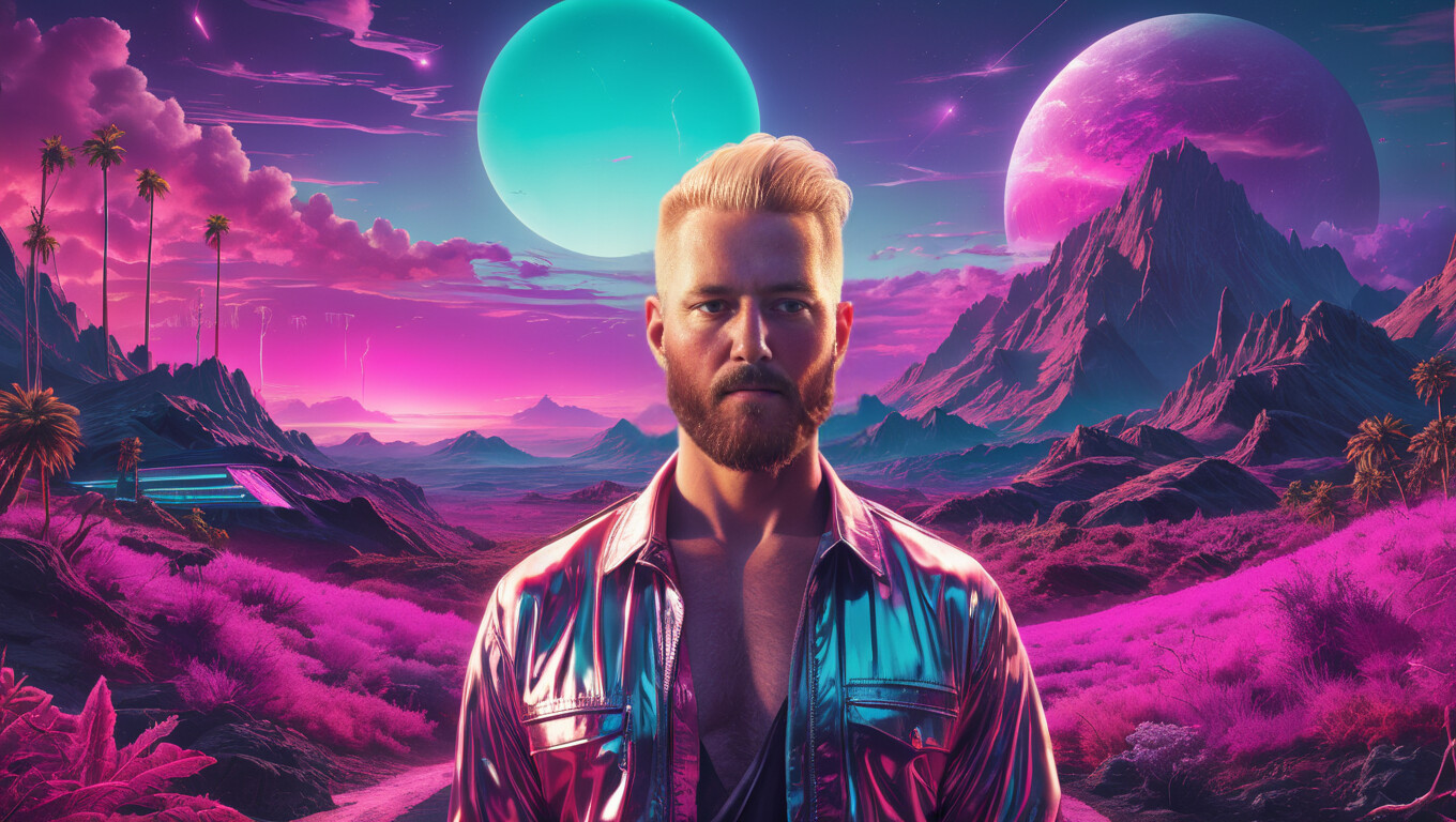 ArtStation - Synthwave Outpost