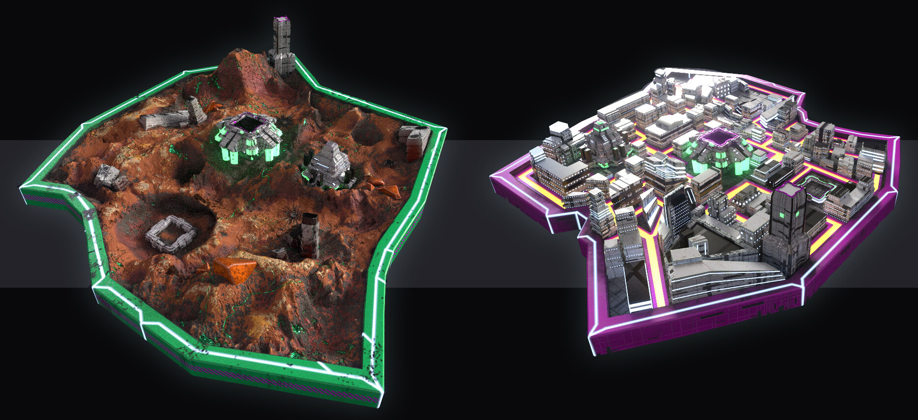 ArtStation - Space City