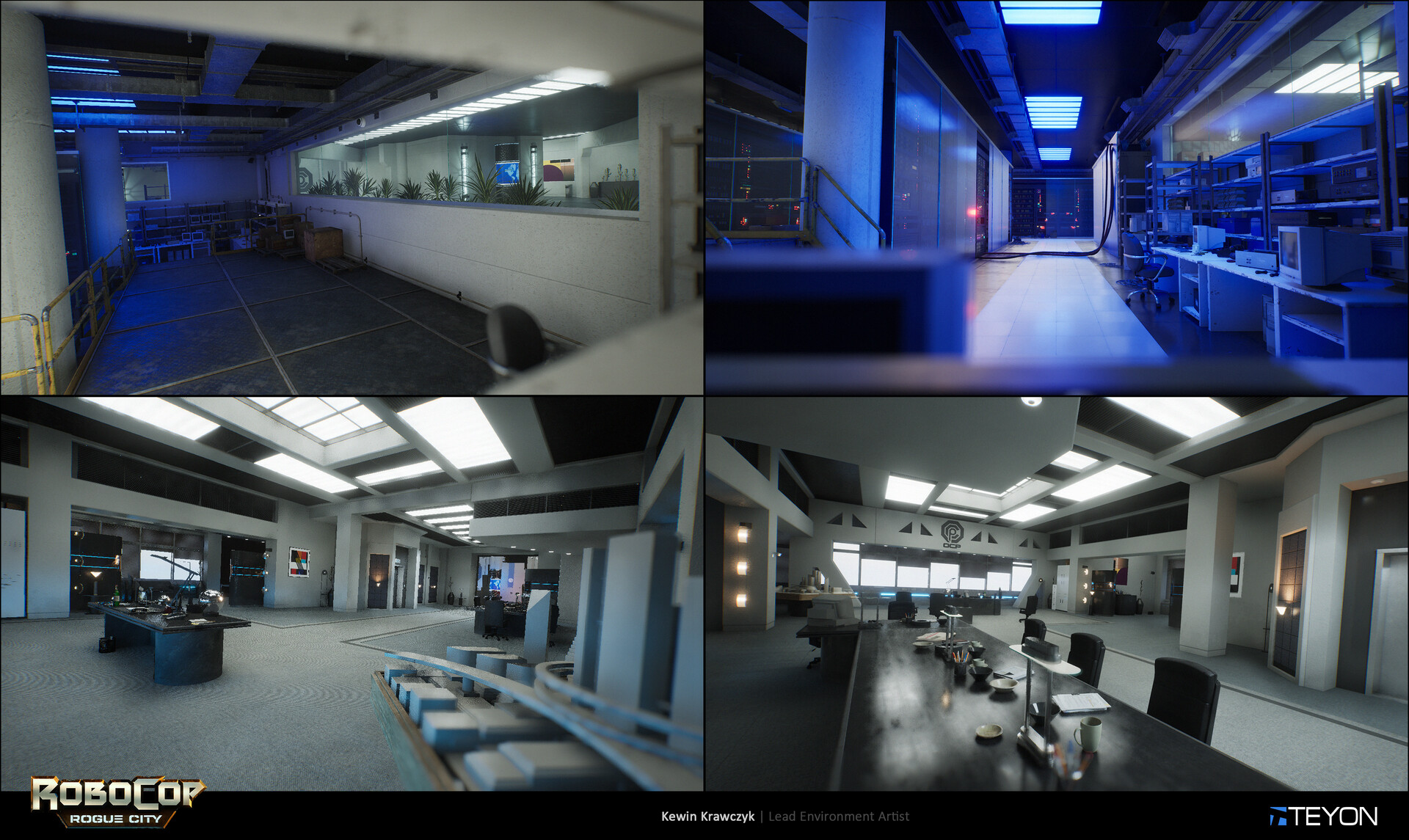 Kewin Krawczyk - RoboCop: Rogue City - OCP Headquarters