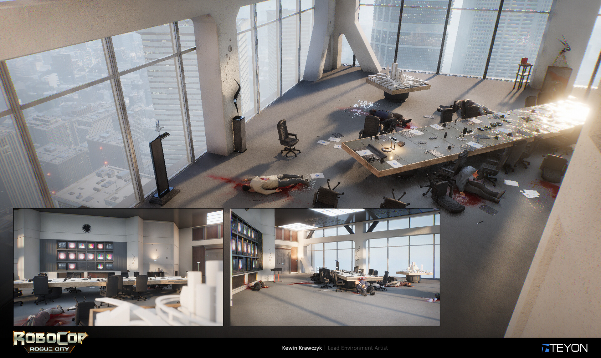 Kewin Krawczyk - RoboCop: Rogue City - OCP Headquarters