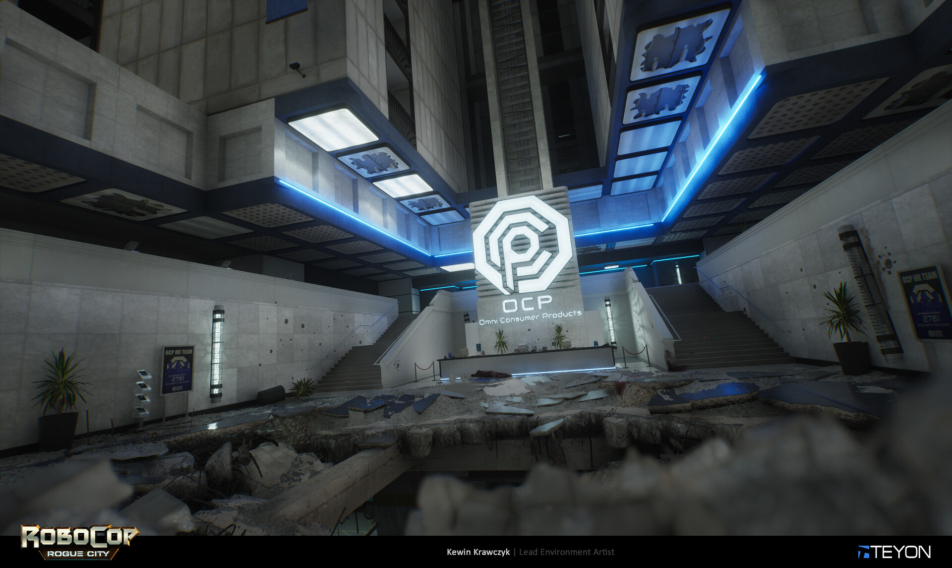 Kewin Krawczyk - RoboCop: Rogue City - OCP Headquarters