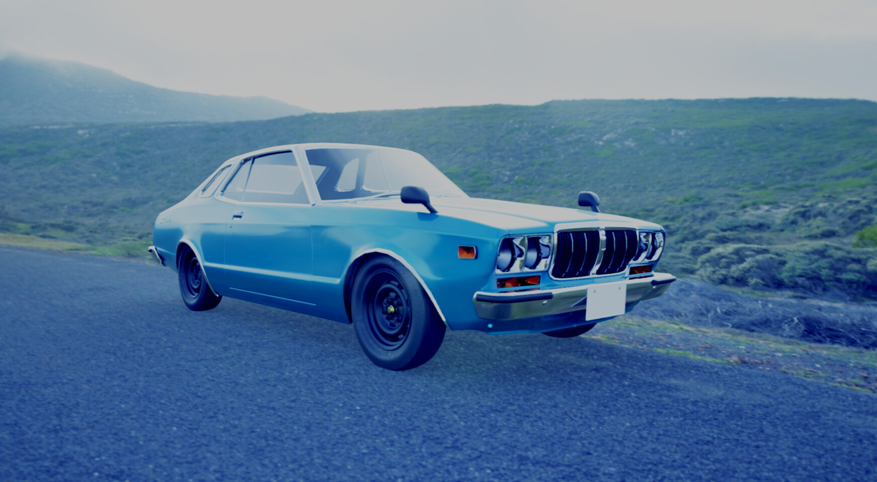 ArtStation - camera test datsun 810