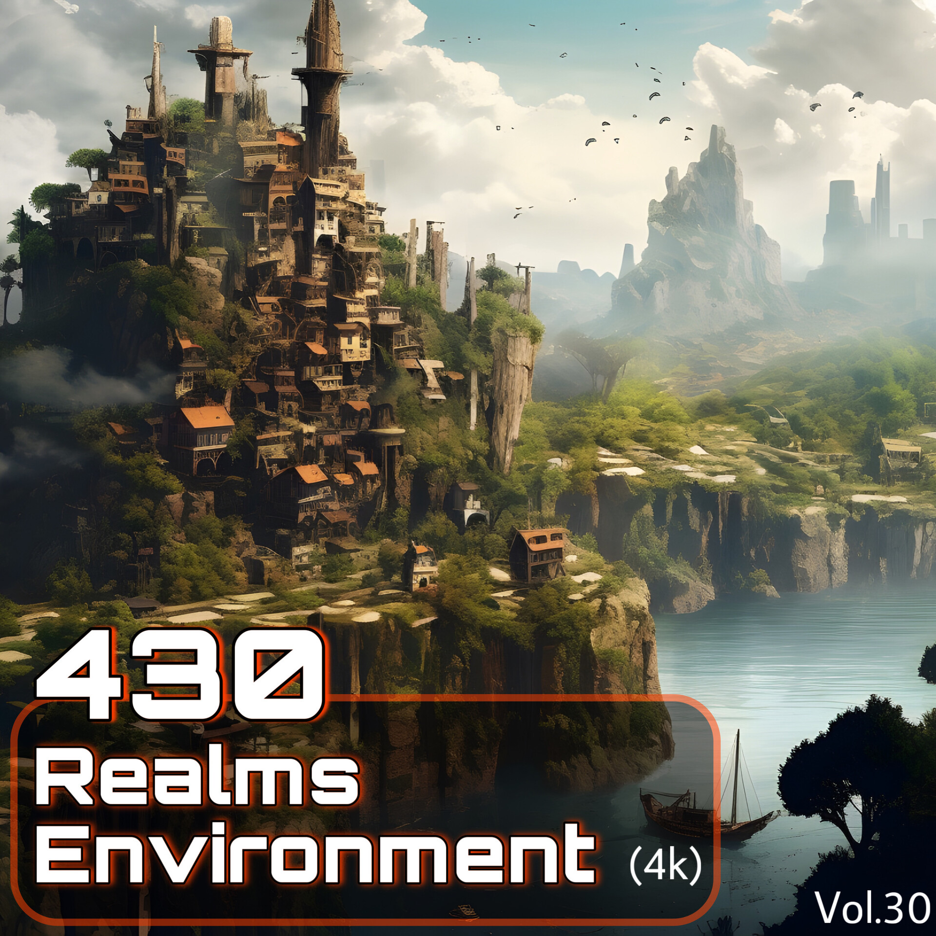 ArtStation - 430 Realms Environment Concept (4k)