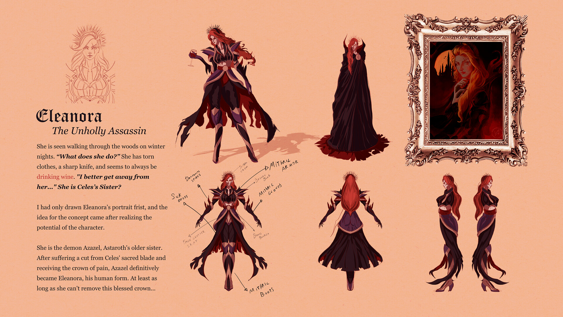 ArtStation - Azazel & Astaroth: The Demon sisters