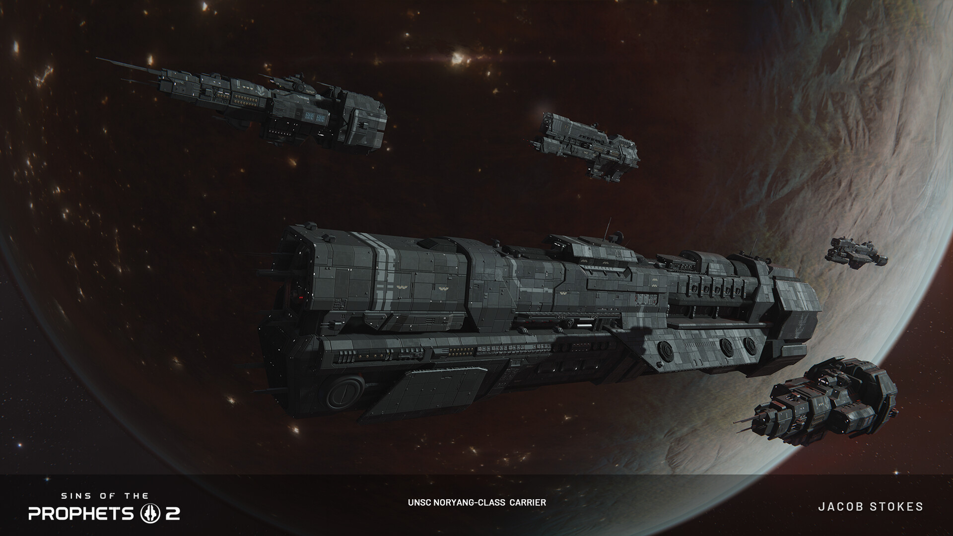 Jacob Stokes - Sins of the Prophets 2 - Noryang-class carrier