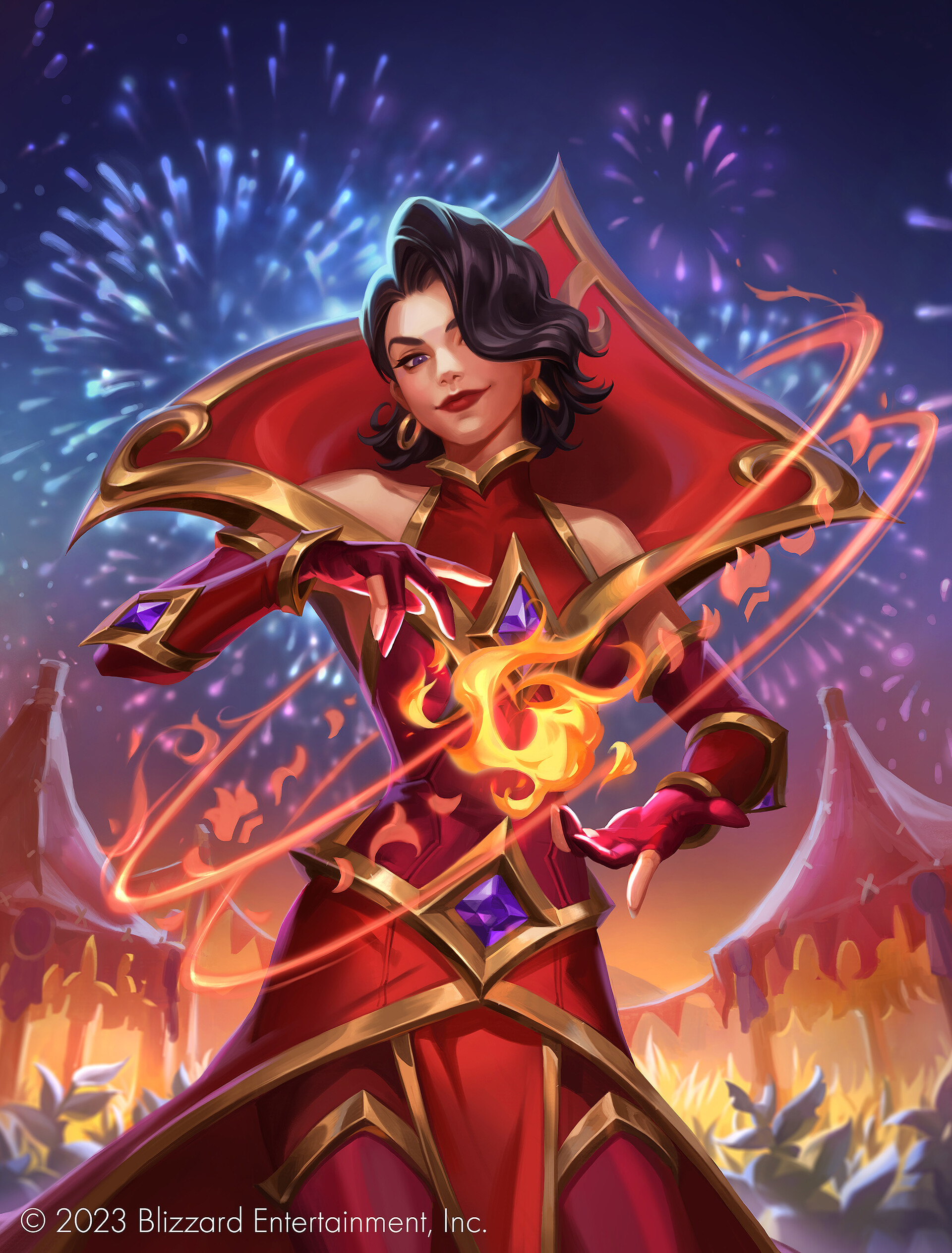 Sora Kim - Hearthstone Skin Artwork