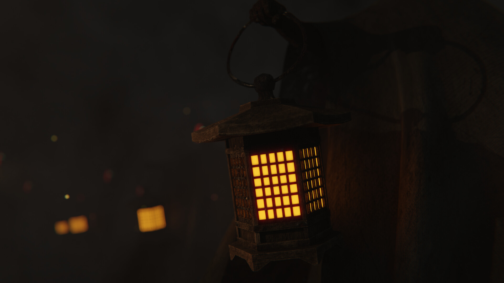 ArtStation - Japanese Lantern