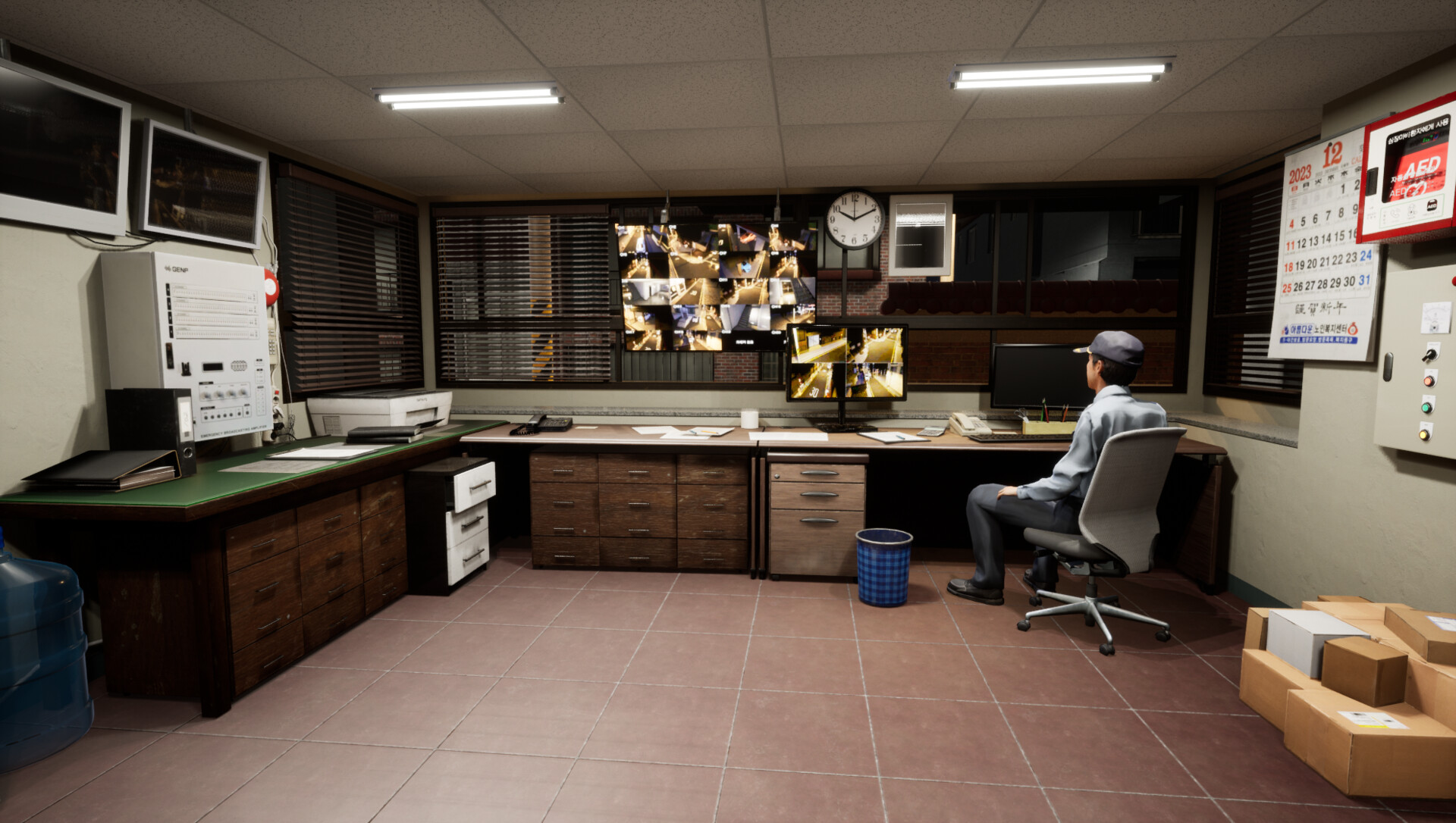 ArtStation - Apartment security office