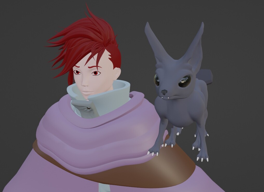 ArtStation - skip the small companion