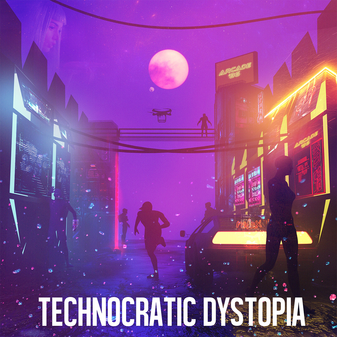 ArtStation - Technocratic Dystopia poster