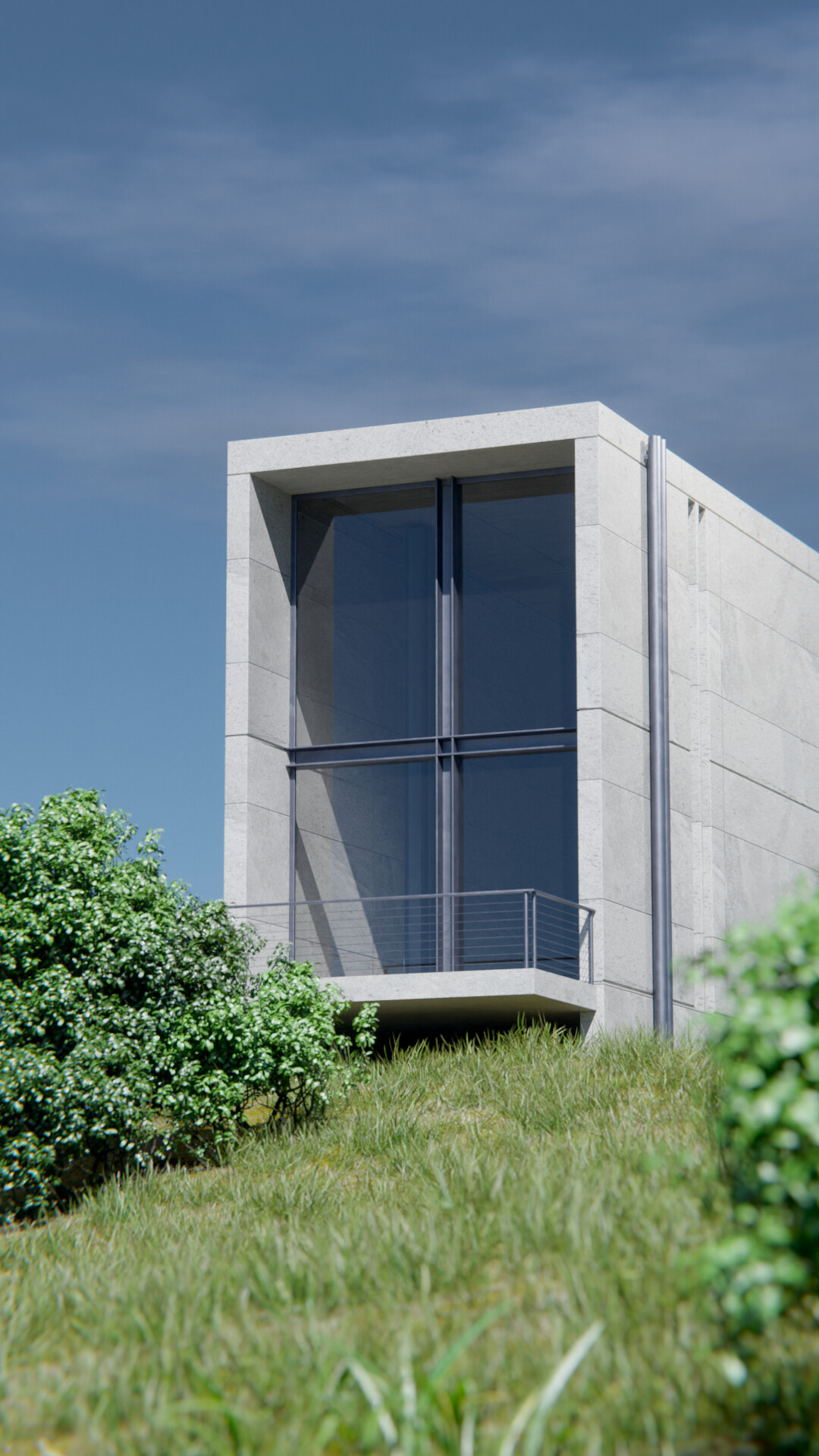 ArtStation - Tadao Ando realistic render