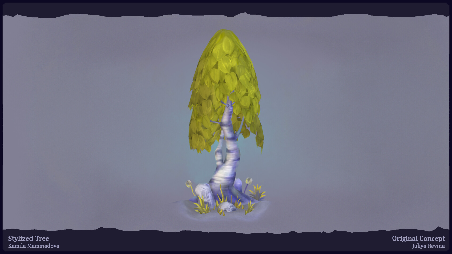 Kamila Mammadova - Stylized Tree