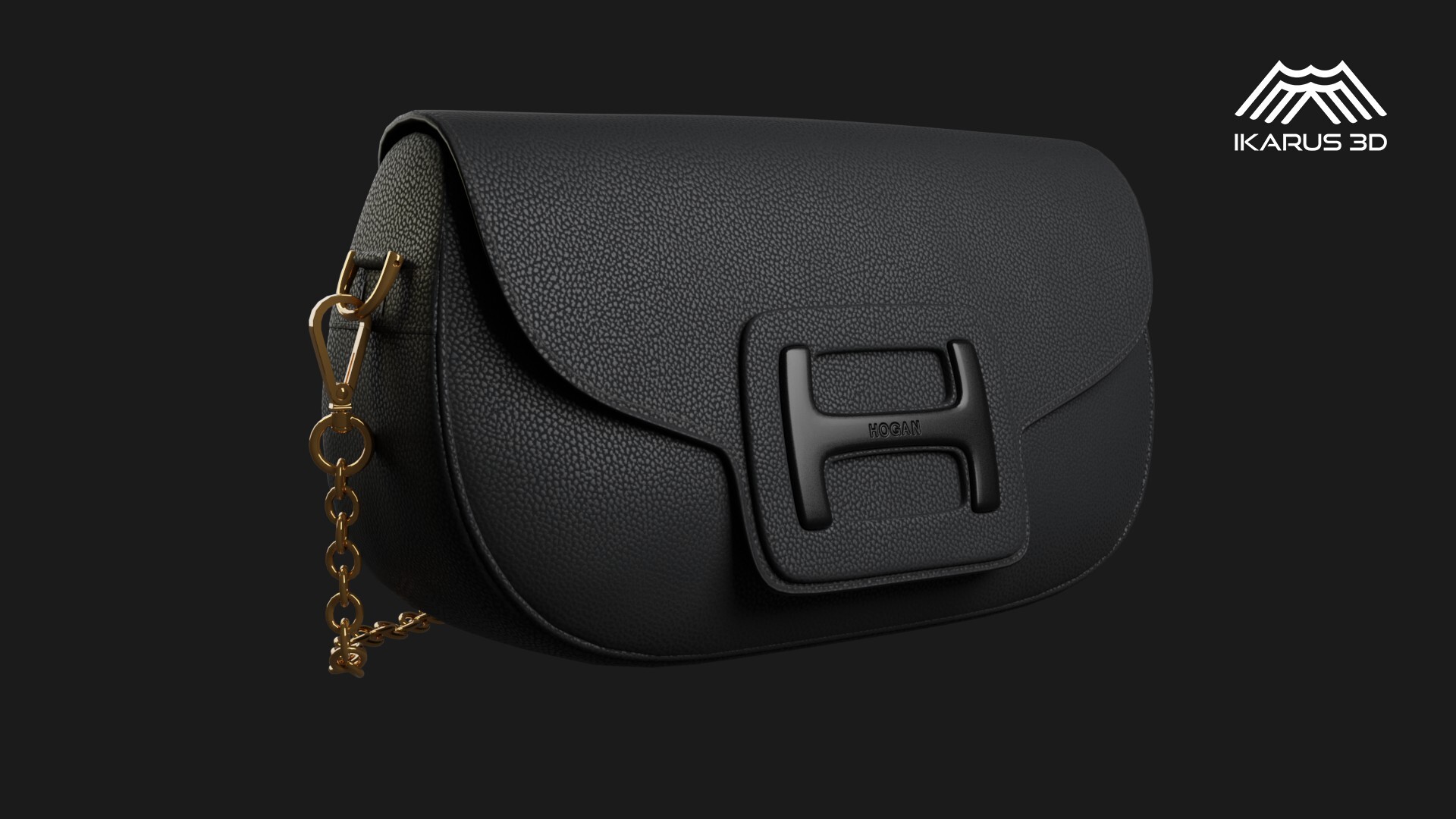 ArtStation - Hogan Women's Mini H-bag Hobo Shoulder Bag